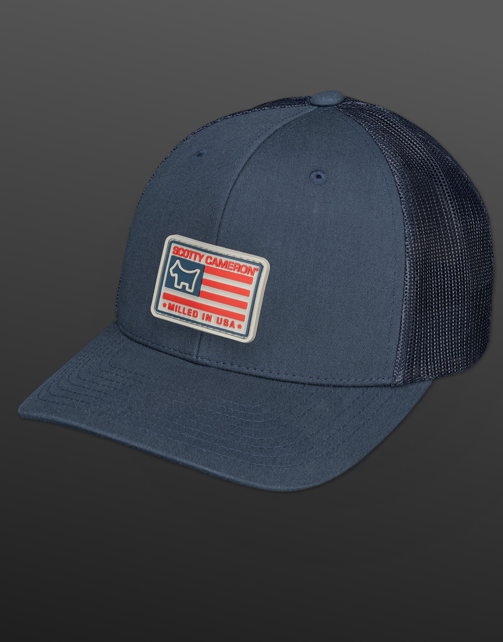 Scotty Cameron Apparel / US Flag Scotty Dog Classics Retro Trucker Hat
